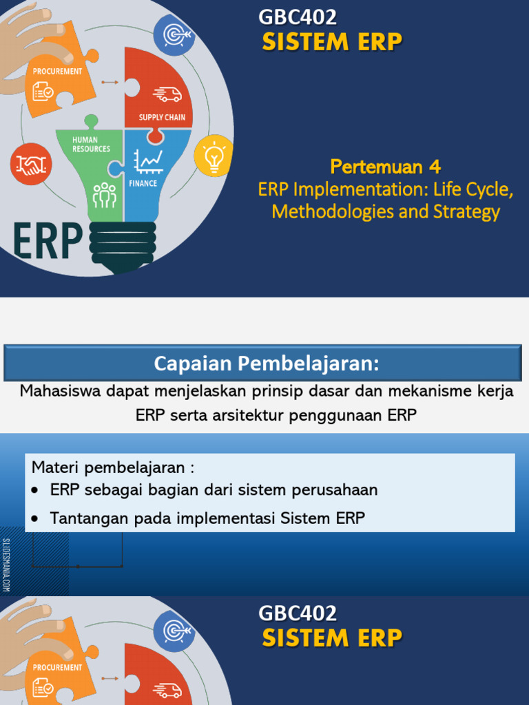 Sistem ERP 4 ERP | PDF