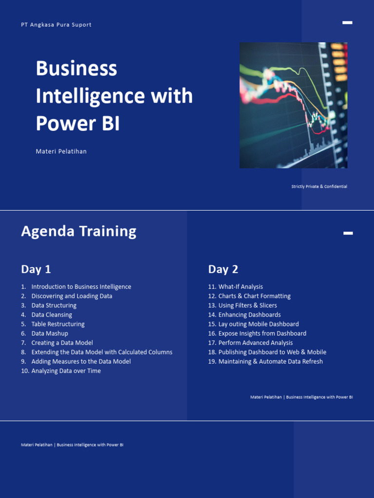 Materi Training - Business Intelligence With Power BI | PDF | Bisnis