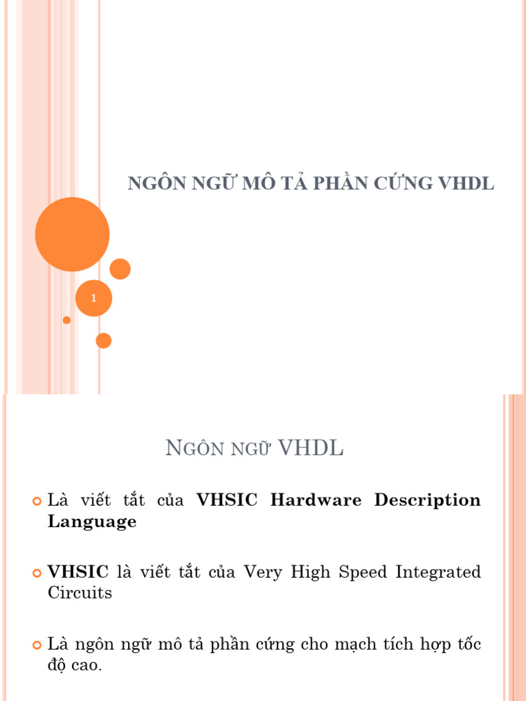 VHDL | PDF
