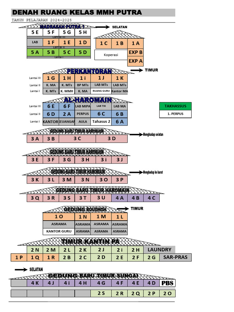 Denah MMH 2024-2025 | PDF