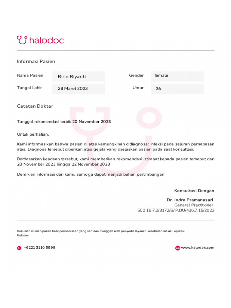 SKD Halodoc | PDF