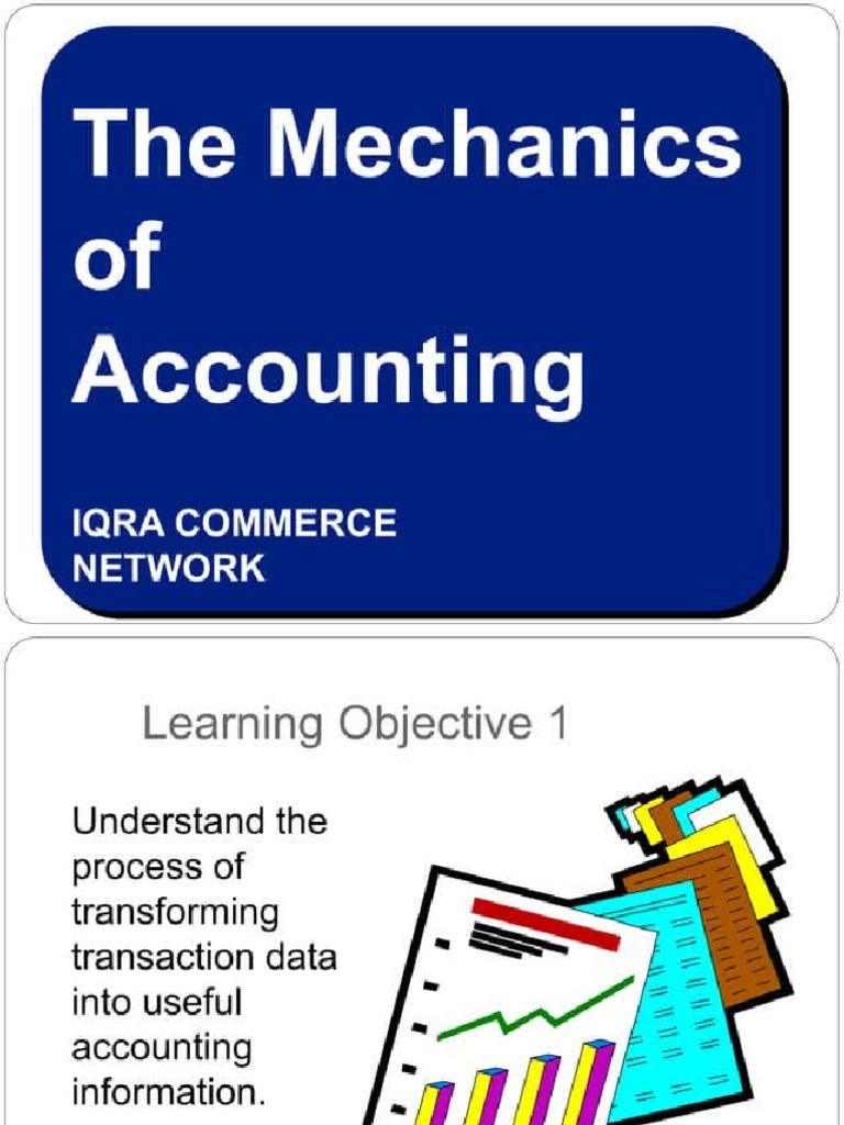 Accounts Mechanics 3rd Topic | PDF