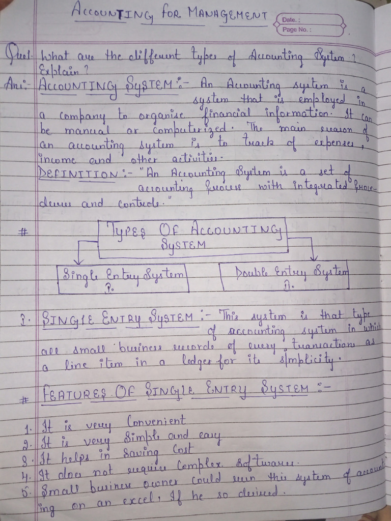 Accounting System | PDF