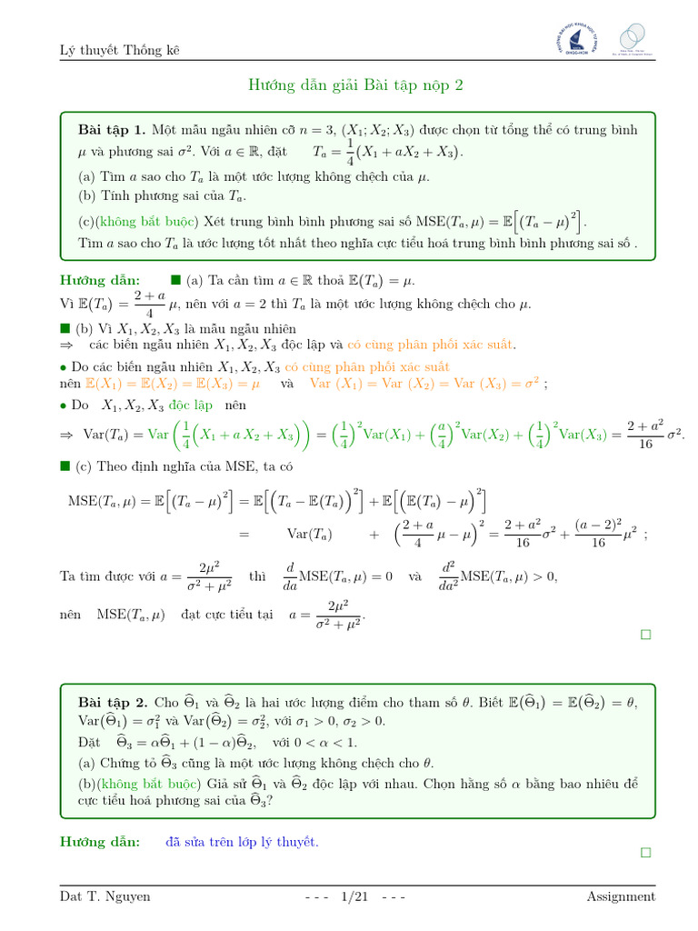 MathStat-homework-assignment-solution - Updated | PDF