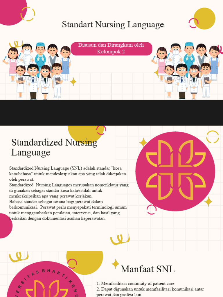 Standart Nursing Language | PDF
