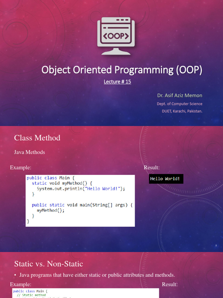 Lec 15 | PDF | Computers