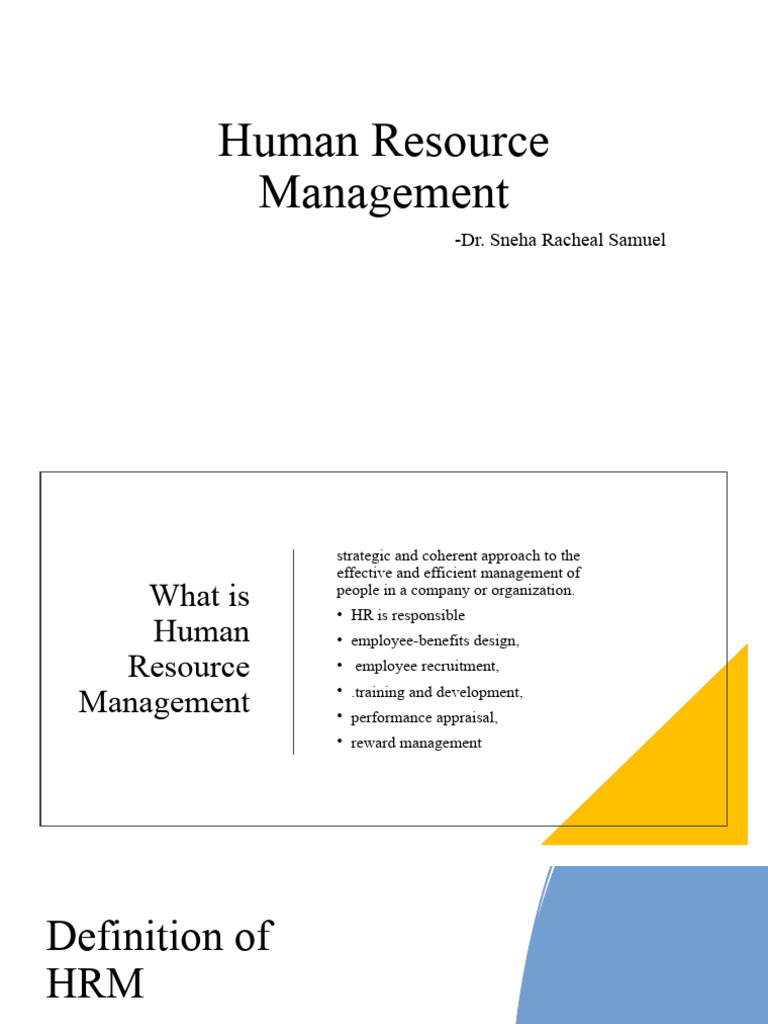 Human Resource Management-1 | PDF | Human Resource Management | Recruitment