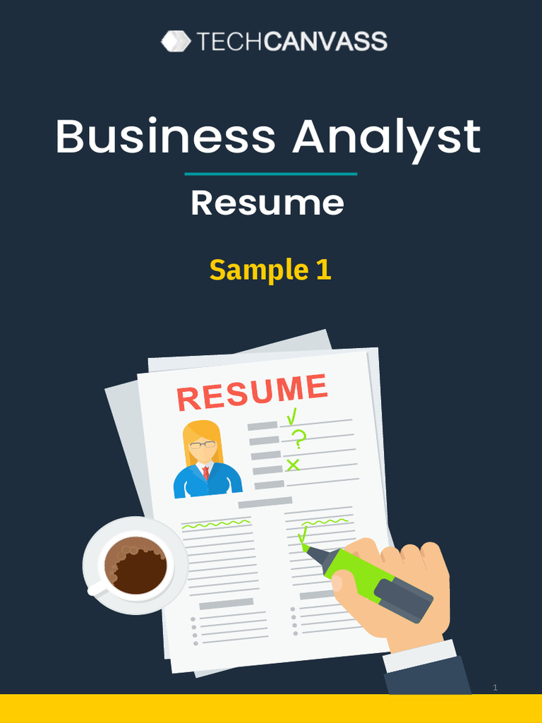 Business Analyst Resume Sample | PDF | Business Analysis | Business