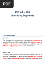 Ind As-108 Operating Segment | PDF | Expense | Income Statement