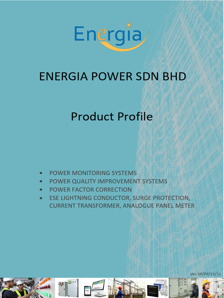 Energia Power Product Profile Rev2 | PDF