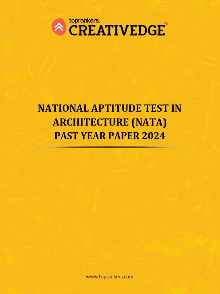 NATA 2024 Past Year Question Paper | PDF