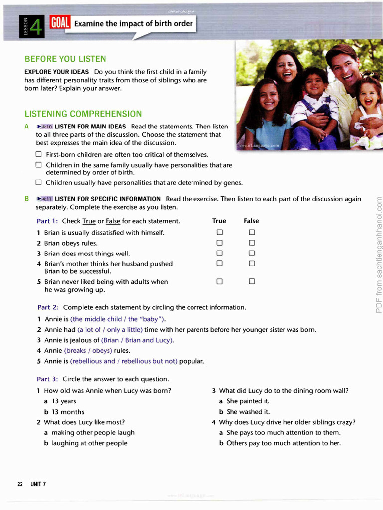 Unit 7 - Listening | PDF