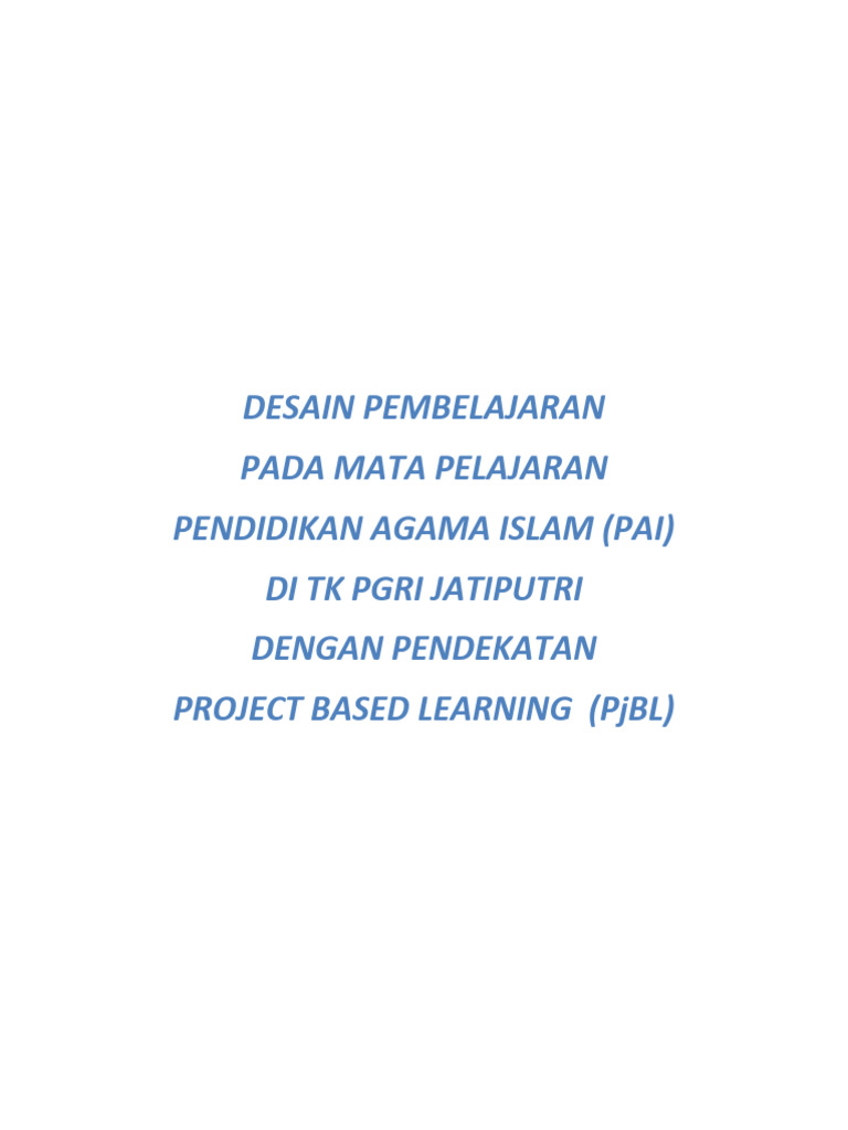 Desain Pembelajaran HOTS | PDF