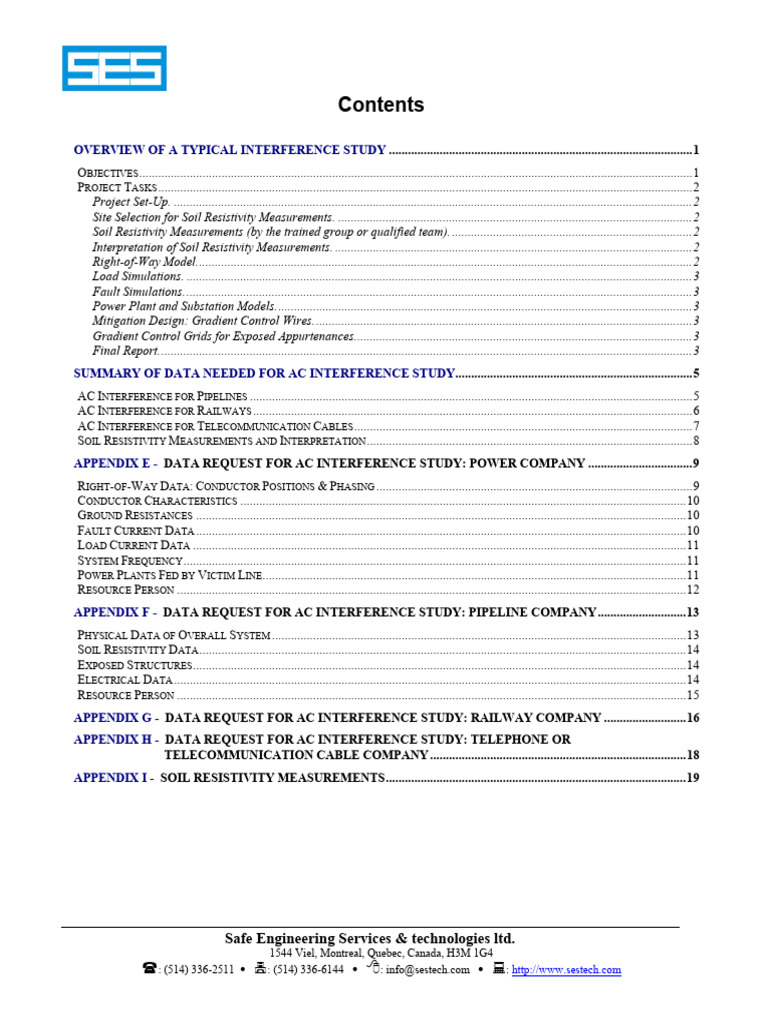 Overviewofa Typical Interference Study | PDF | Alternating Current ... Overviewofa Typical Interference Study | PDF | Alternating Current ...