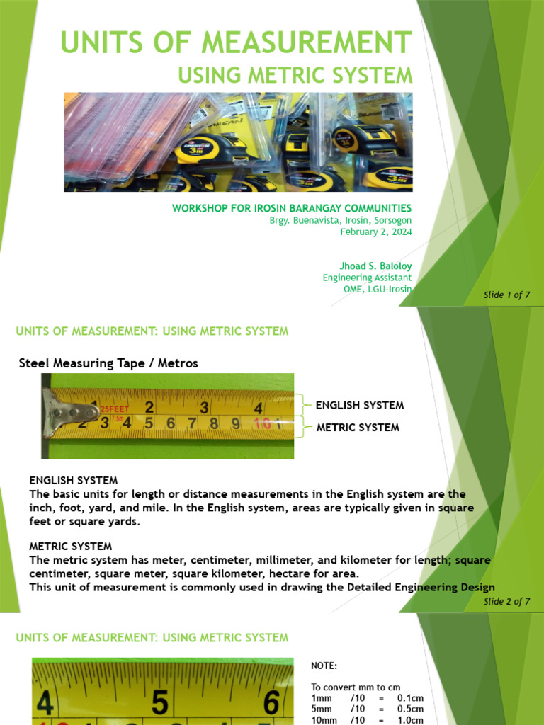 Units of Measurement | PDF | International System Of Units | Units Of ...