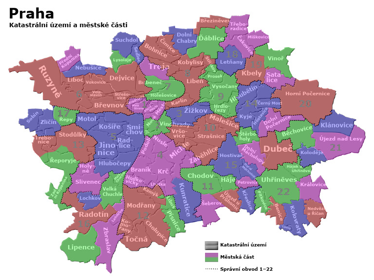 Prague Districts | PDF
