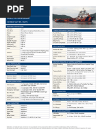FSIV Vessel Specifications and Details | PDF | Ships | Shipping