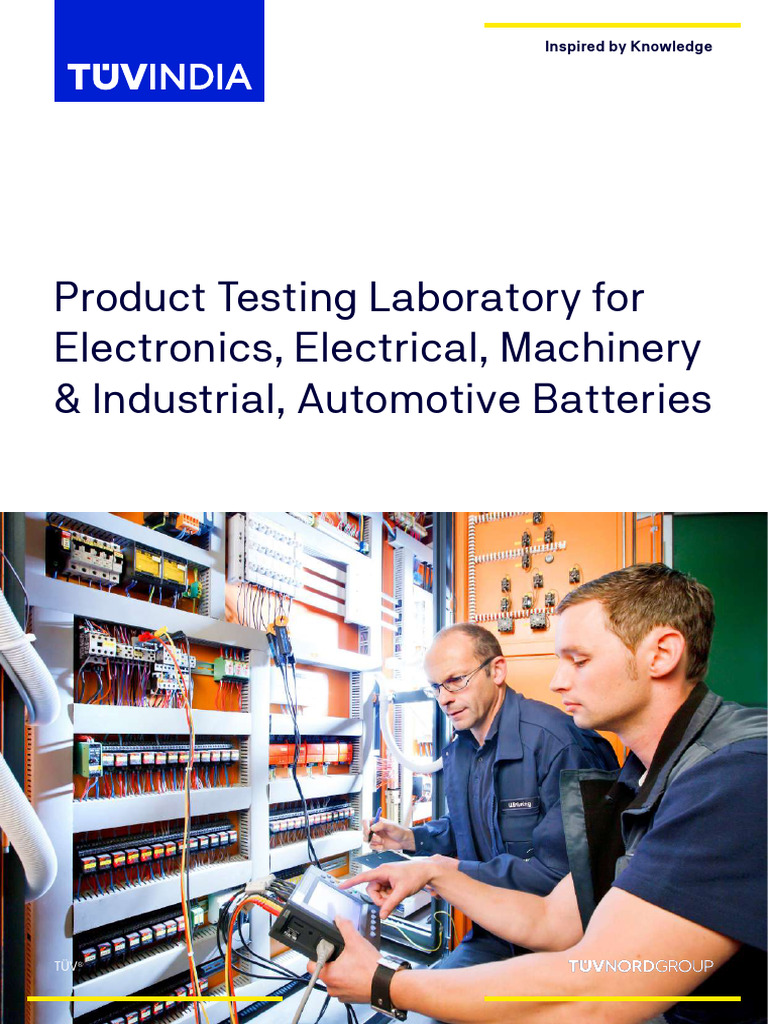 Product Testing Brochure | PDF | Electromagnetic Compatibility ...