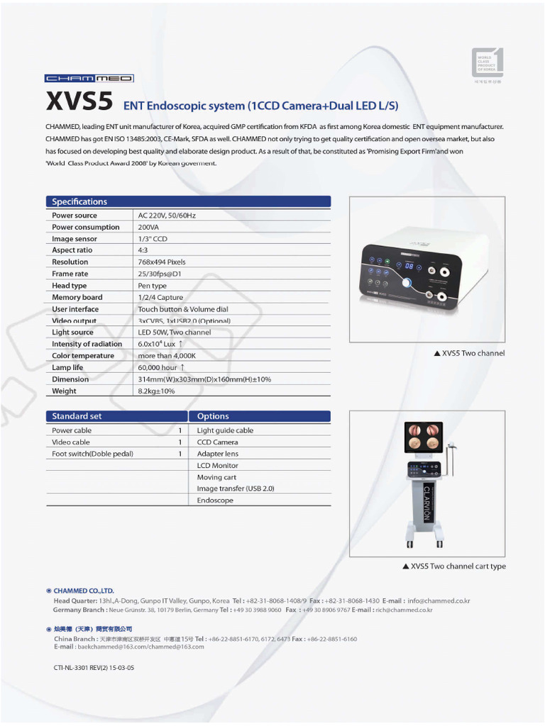 XVS5 Catalogue | PDF