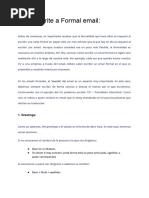 Ejemplos de email informal B1 y B2 | PDF | Lingüística | Comunicación ...