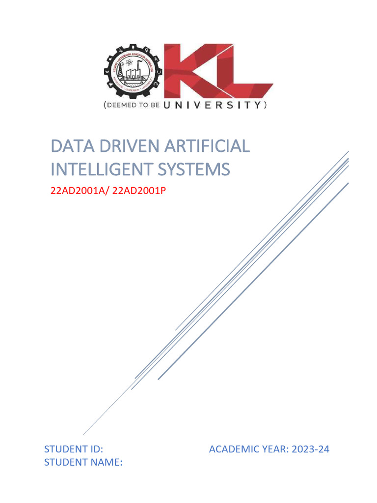 Lab Workbook - Advance-Peer 22AD2001A | PDF | Artificial Intelligence ...