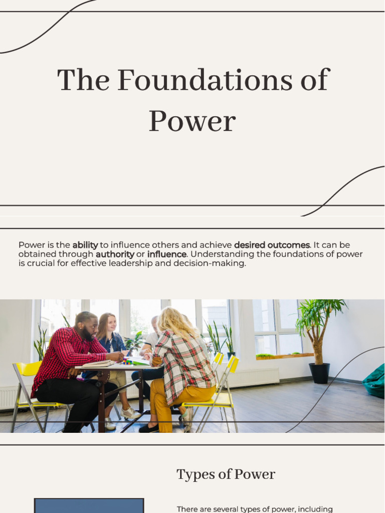 Slidesgo The Foundations of Power 20240611052029DHw5 | PDF