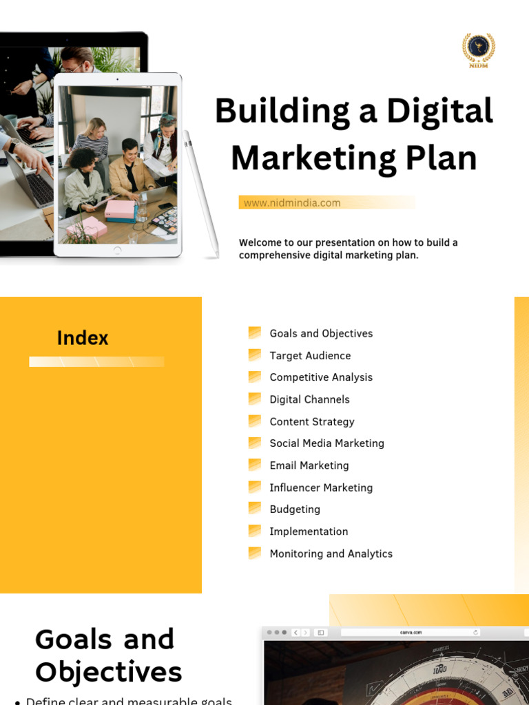 Building A Digital Marketing Plan | PDF | Search Engine Optimization ...
