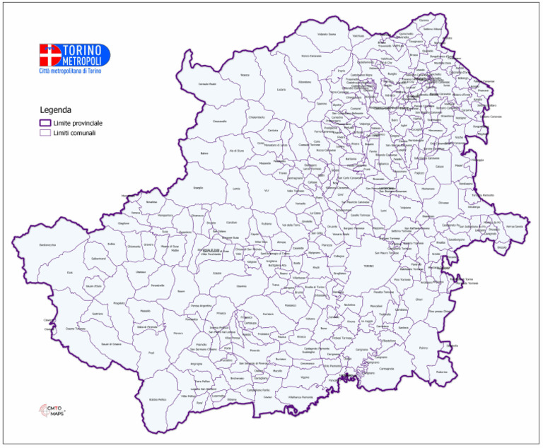 Cartina Territorio Comuni | PDF
