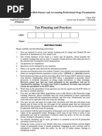 ICMAP Business Law Past Papers | PDF | Expense | Taxes