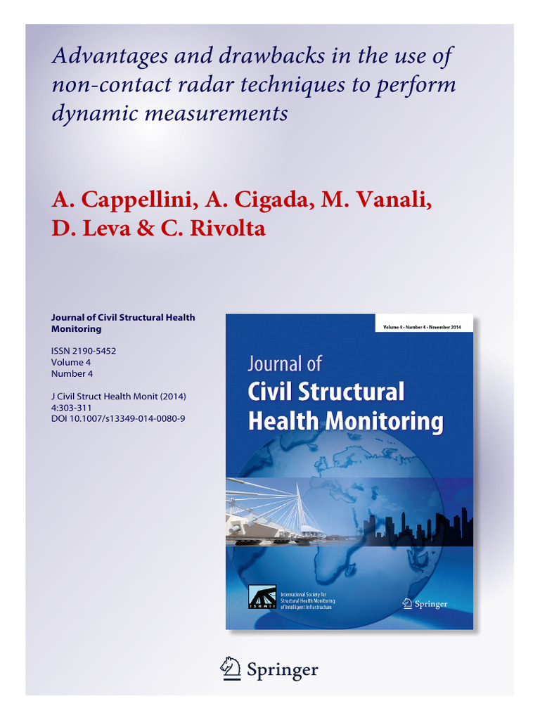 Advantages and Drawbacks Dynamic Radar Measurements | PDF | Radar ...