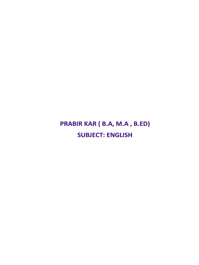Full Concept Noun by Prabir Kar | PDF