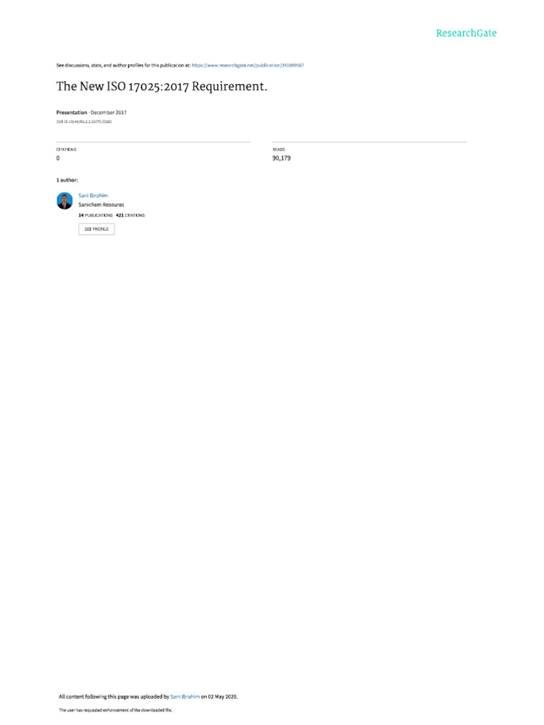 Project Based On ISO 17258 | PDF