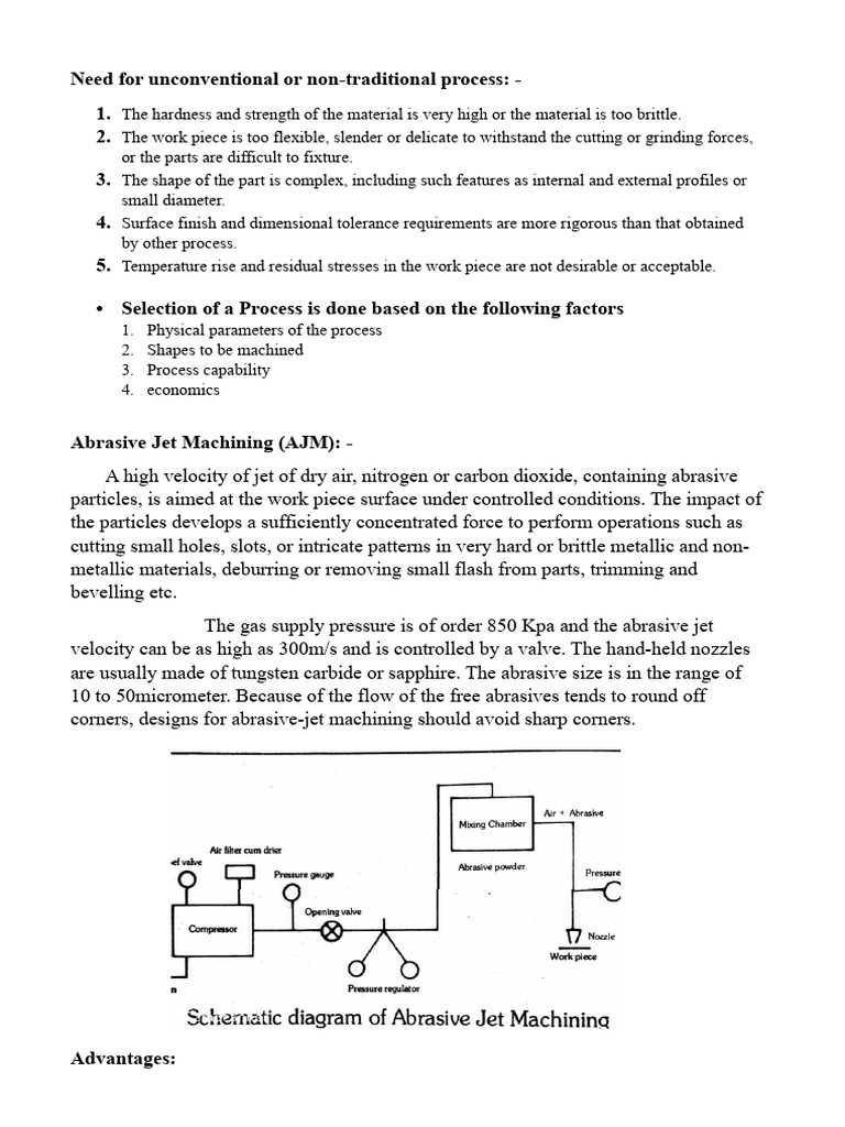 Advanced Manufacturing Process | PDF | Laser | Plasma (Physics)