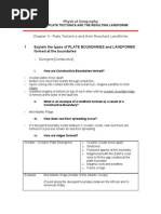 Volcanoes and Earthquakes Revision IGCSE Geography | PDF | Volcano ...