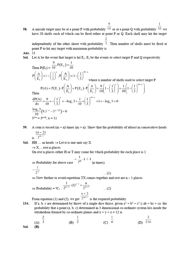 Probabilty 2 | PDF | Geometry | Probability Theory