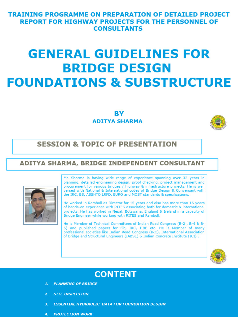 Design of Bridges-Foundation & Substructure | PDF | Deep Foundation | Civil Engineering