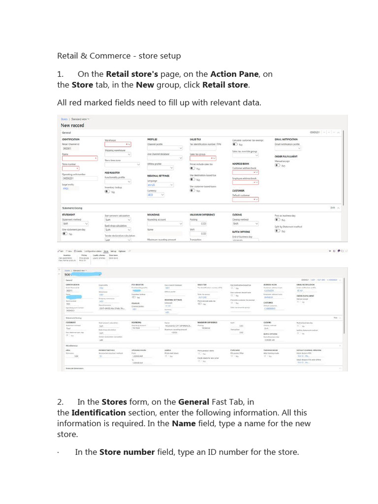 Retail Store Setup | PDF | Point Of Sale | Computer Science
