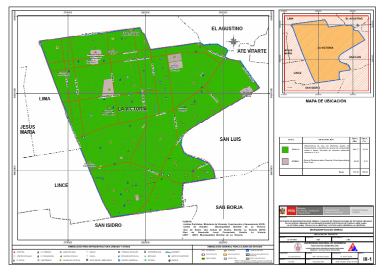 Mapa LaVictoria | PDF | Lima