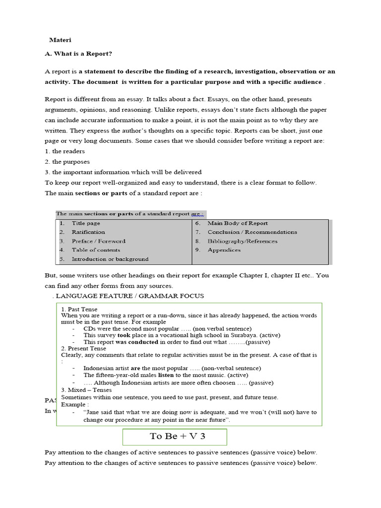 MATERI XII | PDF | Adjective | Grammatical Tense