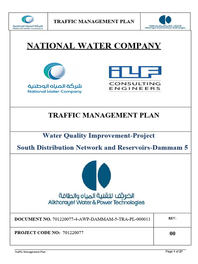Traffic Management Plan | PDF | Traffic | Transport