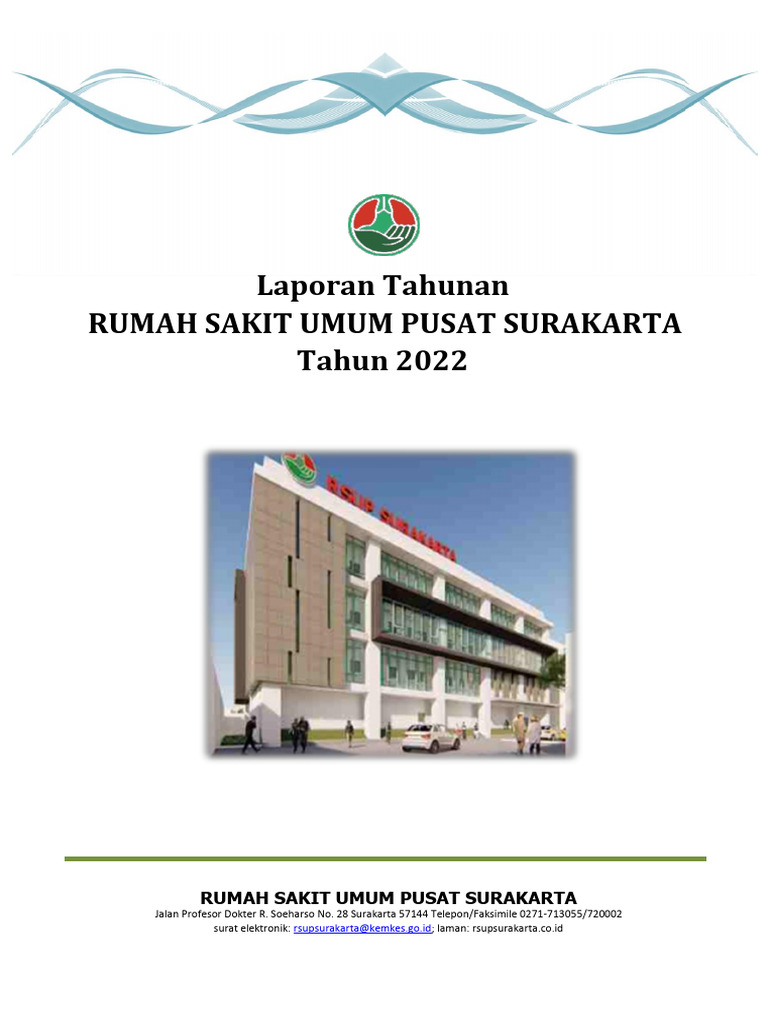Laporan Tahunan RSUP Surakarta 2022 | PDF