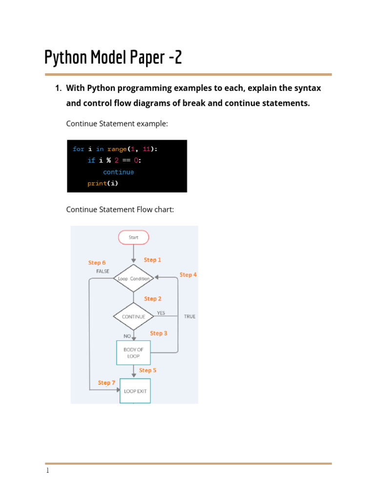 Python Model Paper-2 | PDF | Class (Computer Programming) | Scope (Computer Science)
