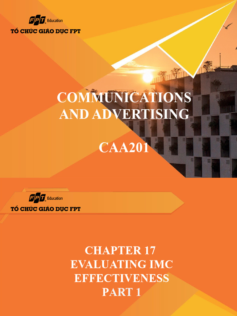 Chapter17 - Evaluating IMC Effectiveness | PDF | Brand | Advertising