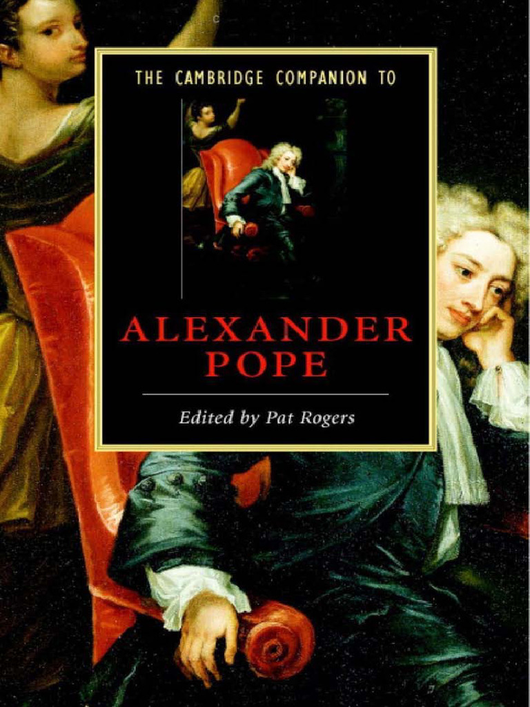 Cambridge Companion To Alexander Pope (P. Rogers) | PDF | Alexander ...