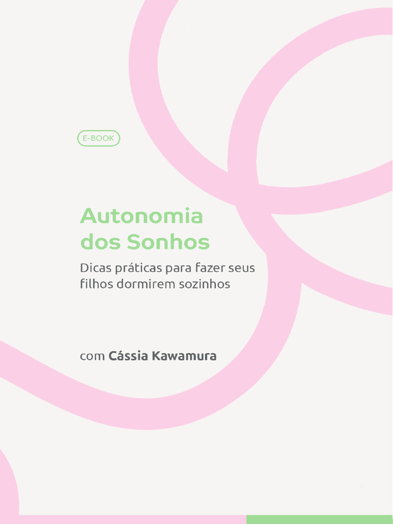 Ebook +Autonomia+Dos++Sonhos | PDF | Dormir | Tempo