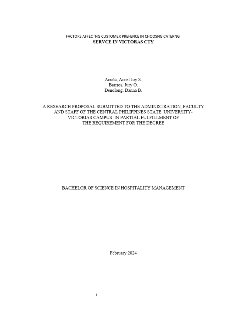 Research Proposal Format Pure Descriptive | PDF | Survey Methodology ...