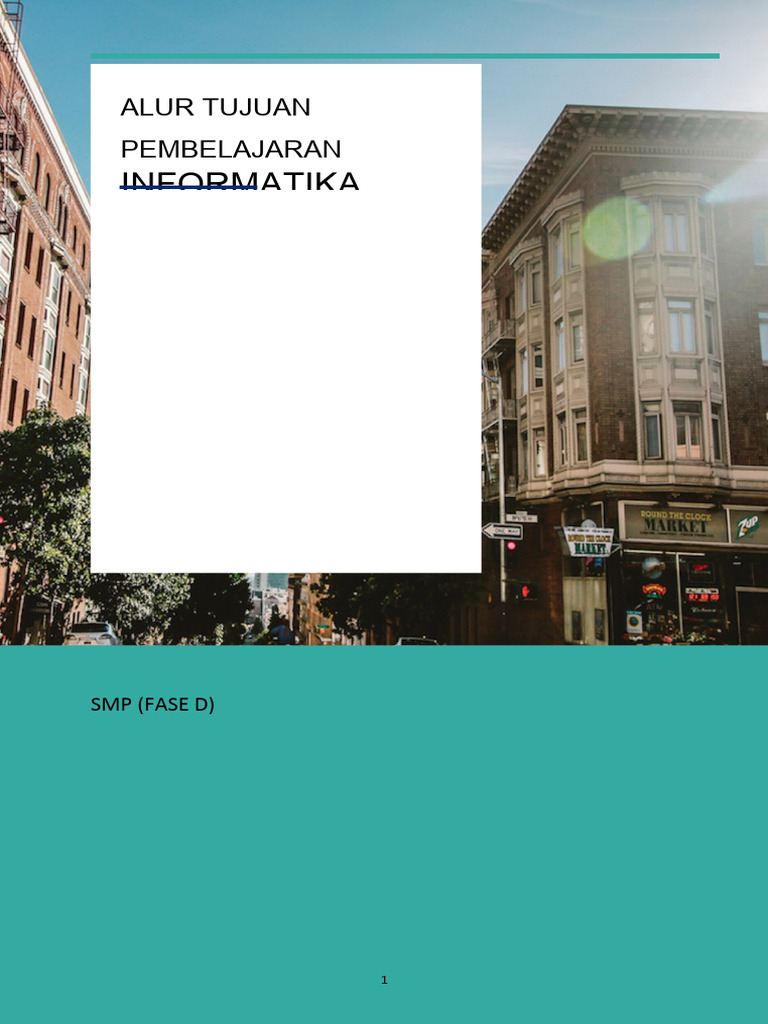 ATP INFORMATIKA FASE D - Tanpa Peta Konsep | PDF