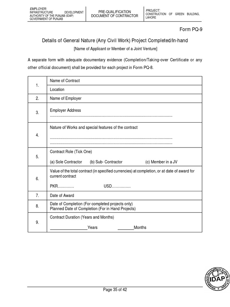Pages From Final PQD Green Building (E-PROCUREMENT) - 2 - Part2 | PDF ...