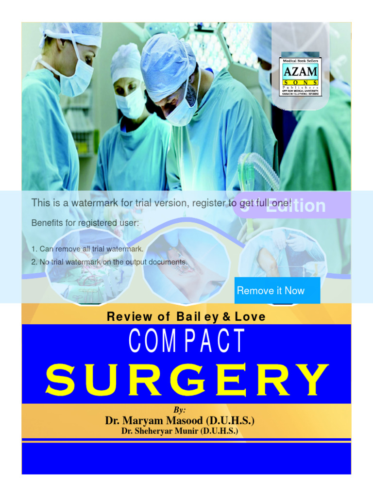 Compact Surgery Complete | PDF | Shock (Circulatory) | Blood Type
