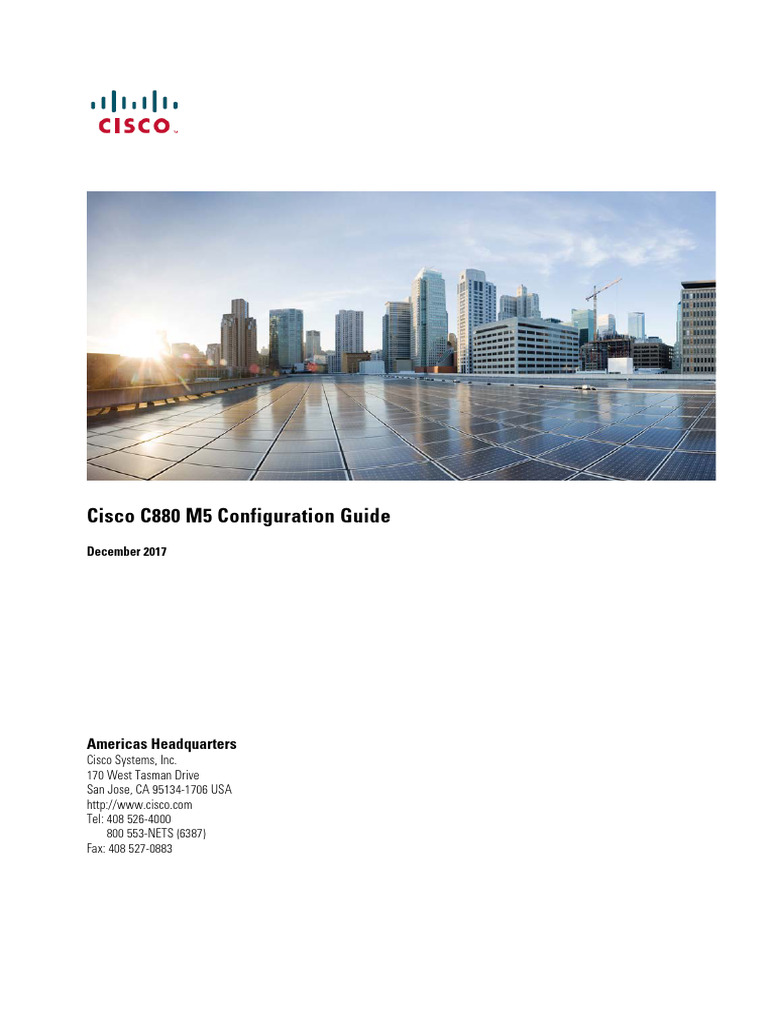 C880 M5 Configuration Guide v2 | PDF | Computer Engineering | Computing